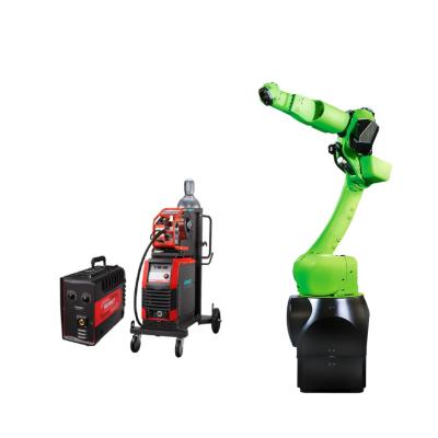 China Fanuc CR-15iA 1441mm alcance brazo robótico colaborativo con MIG MAG soldador como robot de soldadura en venta