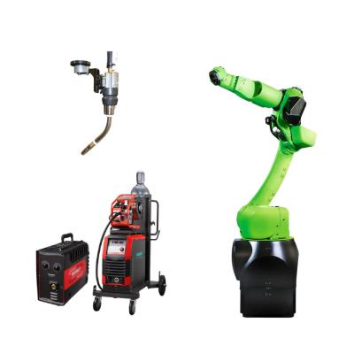 China Fanuc CR-15iA 1441mm alcance brazo robótico colaborativo con MIG MAG soldador como robot de soldadura en venta