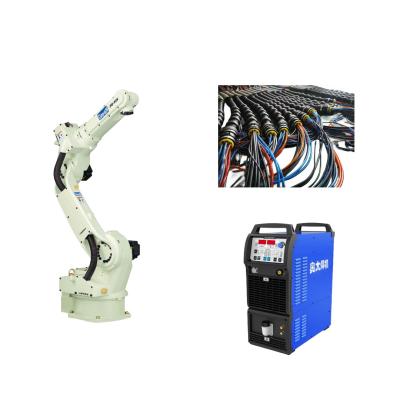 Cina 6 carico utile per asse 8 kg OTC FD-V8 braccio robot di saldatura con dress pack e coperture protettive in vendita