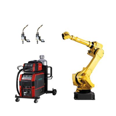 中国 6 軸用荷重 25kg リーチ 1831mm FANUC M-710iC/50 ロボット腕 MIG MAG 溶接機として溶接ロボット 販売のため