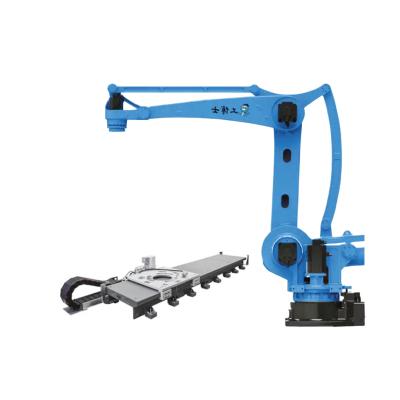 China 6 Axis CNGBS GBS180-C3200 Palletizing Picking Robot Arm With CNGBS Guide Rail As Industrial Robot Te koop