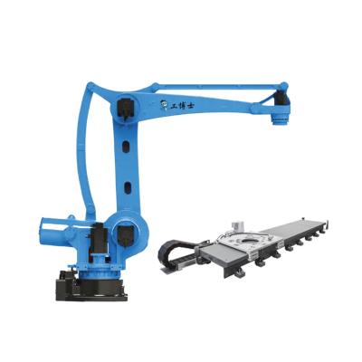 China 6 Axis CNGBS GBS180-C3200 Palletizing Picking Robot Arm With CNGBS Guide Rail As Industrial Robot Te koop
