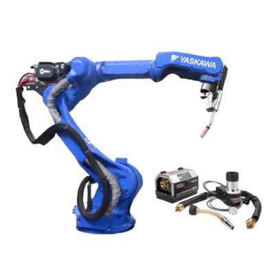 China YASKAWA 12KG Payload 6-Axis Arc Welding Robot Manipulator for Angle Ceiling Floor Wall Mounting for sale