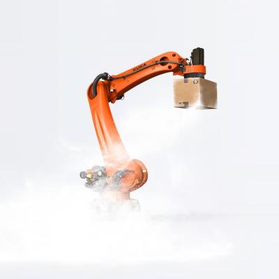 China KR 120 R3200 PA Kuka 6 Ejes Brazo de robot industrial con agarre CNGBS OEM como equipo de manipulación de materiales Robot de paletización en venta