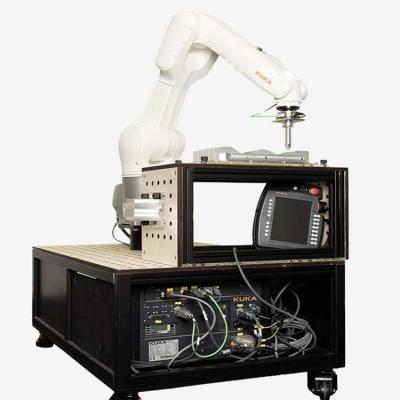 China 6 Axis Kuka Robotic Arm KR 10 R1100-2 met CNGBS Robot Quick Changer voor geautomatiseerde handling robot Te koop