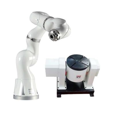 Chine 7 axes bras robotique Kuka LBR Iiwa 14 R820 CR avec positionneur de soudage CNGBS pour robot de soudage à vendre