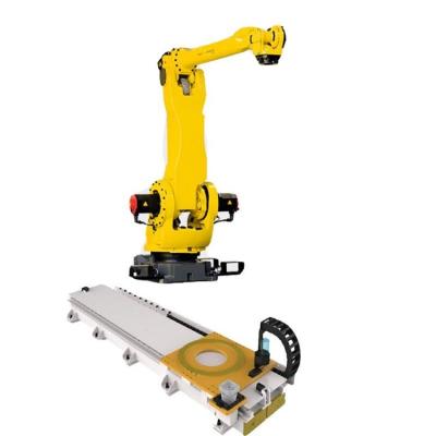 Chine 5 axes Fanuc robot industriel de palettisation M-410iB/140H avec rail robot GBS à vendre