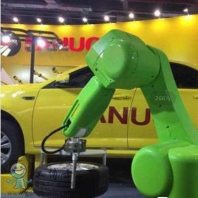 China Fanuc Robotic Arm 6 Axis CRX-20iA/L met CNGBS Robot Guide Rail voor het hanteren als Cobot Robot Te koop