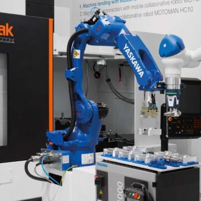 China Robotic Arm 6 Axis Yaskawa GP25 met CNGBS Robot Dress Pack voor het hanteren van robot automatisering Te koop