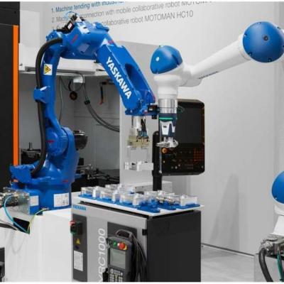 China Industriële robotarm 6 as Yaskawa GP35L met CNGBS-robotgripper voor geautomatiseerde robot Te koop