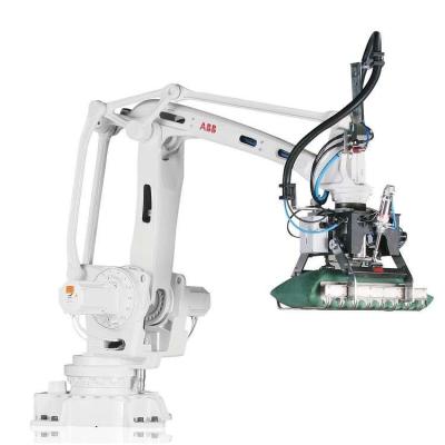 Chine Armement robotique à 4 axes ABB IRB 460-110/2.4 avec une pince à rouleaux robotique CNGBS pour robot de palettisation automatisé à vendre