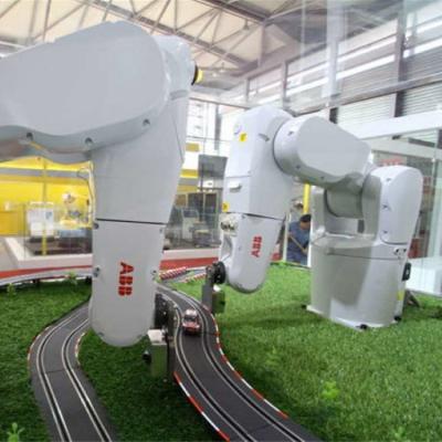 China Mini-braço robótico de 6 eixos ABB IRB 1200 com agarrador robótico CNGBS para manuseio de automação robótica à venda