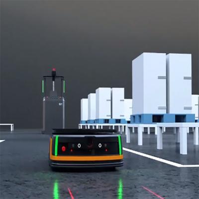 Chine Q3-600LE-C 600 kg Charge nominale 996 mm Diamètre de rotation Robot mobile latent AGV à vendre