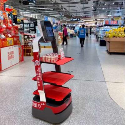 China Robot Restaurant Service Zhaocaibao For Automated Food Delivery As Food Delivery Robot for sale