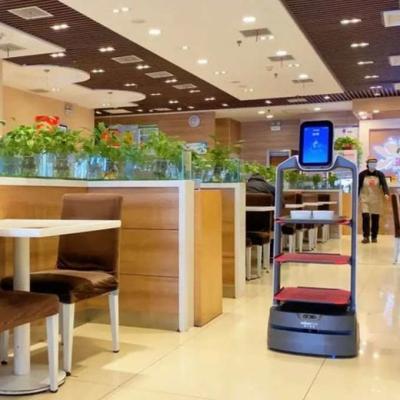 China Robot Restaurant Service Zhaocaibao For Automated Food Delivery As Food Delivery Robot for sale