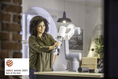 Cina ABB flessibile e nuovo GoFa CRB15000 Cobot con la pinza di presa del robot di Onrobot RG6 in vendita