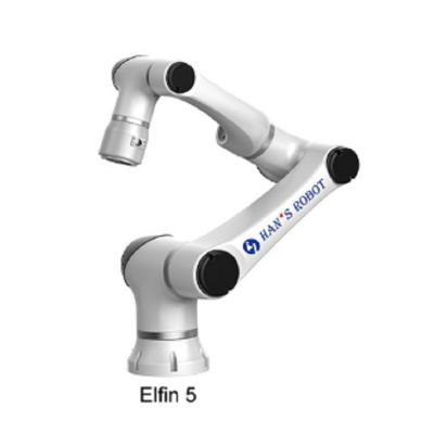 Cina Han's Elfin 5 con carico utile di 5 kg 6 Axis Cobot Robotic Arm con CNGBS Robot Gripper in vendita