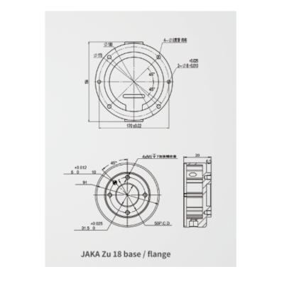 Cina Zu 18 Cobot con carico utile di 18 kg 6 Aixs braccio robot collaborativo per il pick and place in vendita