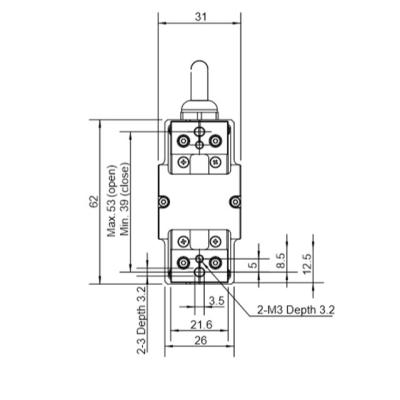 Cina famoso marchio cinese presa robotica DH-ROBOTICS PGE-5 per la macchina tendendo 6 asse braccio robot in vendita