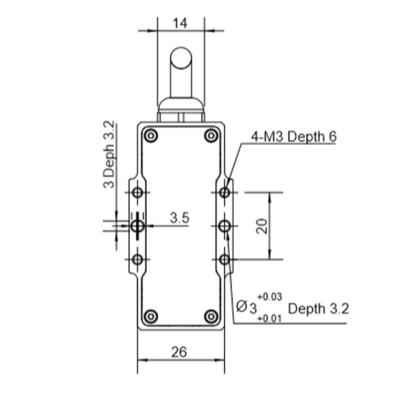 Cina famoso marchio cinese presa robotica DH-ROBOTICS PGE-5 per la macchina tendendo 6 asse braccio robot in vendita