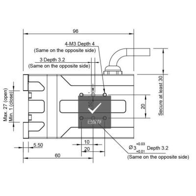 Cina Robot collaborativo con PGE-5 Gripper Braccio robotico 6 assi come robot gripper in vendita
