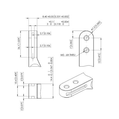 Cina Apparecchiatura di presa a due dita a grande tratto utilizzata con robot collaborativo UR 5E per parti di apparecchiature di movimentazione dei materiali in vendita