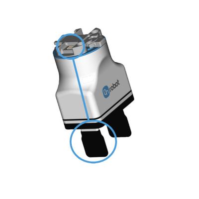 Cina 2FG7 afferratore parallelo con carico utile di 11 kg utilizzato con il braccio robotico di Cobot per la macchina di pick and place in vendita