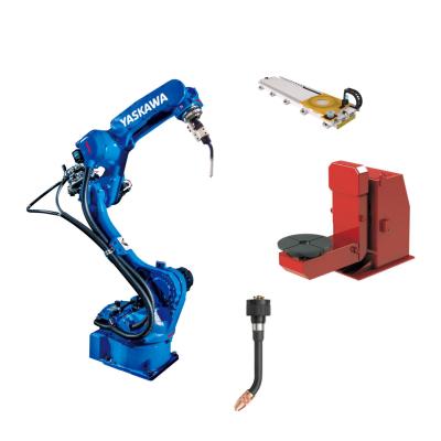 Chine Le bras de soudage robotique à 6 axes Yaskawa AR1440 avec pistolet de soudage Binzel et positionneur CNGBS pour des performances de soudage inégalées à vendre