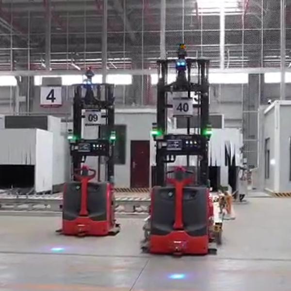 Brand New NDC Laser Navigation 1.5 Ton High Lift Stacker Warehouse And Industrial Work Diesel Powered Stacker Forklift