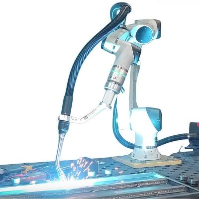 China Fornecedor Huayan Elfin E10 Carga útil 10KG Equipamento de soldadura padronizado 6 eixos picking soldadura braço robótico colaborativo à venda