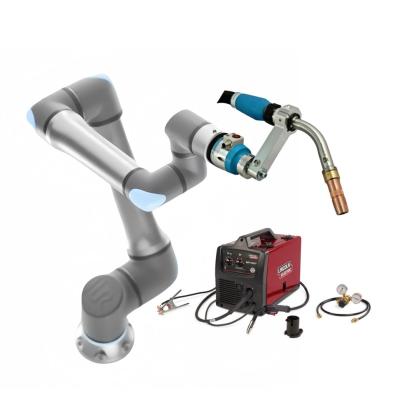 中国 UR15 大型ワークピース MIG TIG 溶接ロボット 多角度溶接自動化 6軸協働ロボット 販売のため