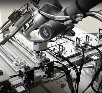 China New Vacuum Gripper Collaborative Robot Arm TM16 TM20 6 Axis 20kg TM Cobot Palletizing Robot with Visual Camera for sale