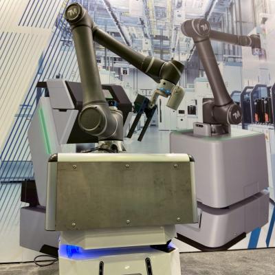China High Precision TM5S TM6S TM7S Vision System Collaborative Robot Smart Factory AI Cobot Welding Electronics Assembly Robot for sale