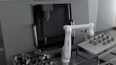 China New 16KG Payload KUKA LBR Iico 16 Industrial Coallaborative Robotic Arm 6 Axis Cobot for sale