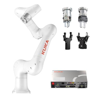 China New KUKA Iico7 6 Axis Collaborative Robot Arm PLC Assembly Glueing Palletizing Stacking Human-Machine Cooperation Robotic Arm for sale