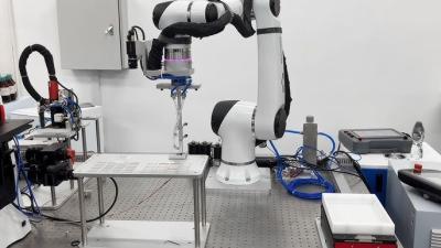 China HUAYAN HANS 6 Axis Cobot Arm Customized Fronius MIG MAG Welding Machine Welder for sale