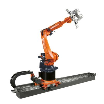 China KUKA Guide Rail KR 120 R3100-2 Reach 3100mm Payload 210kg Heavy Duty 6 Axis Industrial Palletizing Handling Robot Arm for sale
