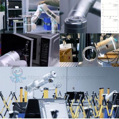 중국 협동 로봇 산업 등급 힘 제어 Flexiv Rizon 4 Rizon 4s 7축 로봇 팔 판매 판매용