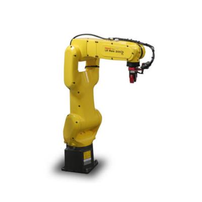 China FANUC payload 7kg 6 axis industrial robot programming small size handling assembly robotic workstation for sale