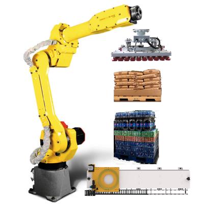 China FANUUC M-10iA/10M Werkplaats voor de verpakking en pallettering van levensmiddelenproducten Te koop