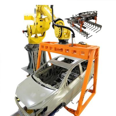 China Hoogbelastingsrobot Fanuc M-2000iA/1200 Reach 3734mm en CNGBS Customized Industrial Robot Gripper Te koop