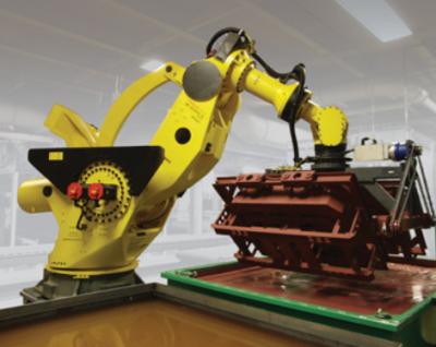 China FANUC R-1000iA/80F Payload 80kg Programmering Industriële Handling Robotarm Toepasbaar Op Voedsel En Dranken Dragen Verpakking Met Grijper Te koop