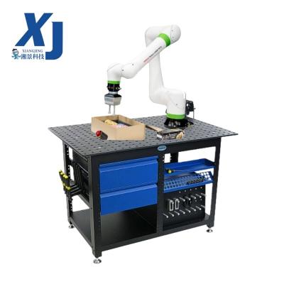 China FANUC CRX-10iA Cobot Carga útil 10 kg Robô de lixação Polição de madeira 6 eixos montagem paletização manipulação robôs colaborativos à venda