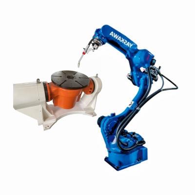 Cina AR1440 Yaskawa Industrial 6 Asse Arco di lucidatura articolato Assemblea braccio robot di saldatura con torcia di saldatura in vendita