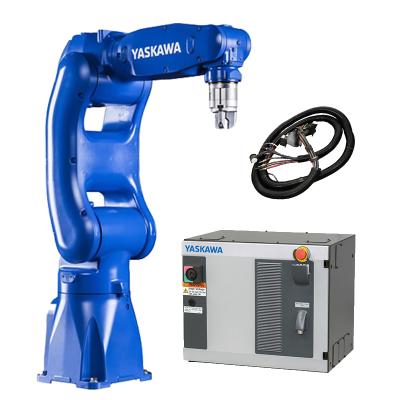 China Programming YASKAWA 6 Axis Industrial Robotic Arm Machine Tending Machine Automation Robot Workstation With Gripper for sale