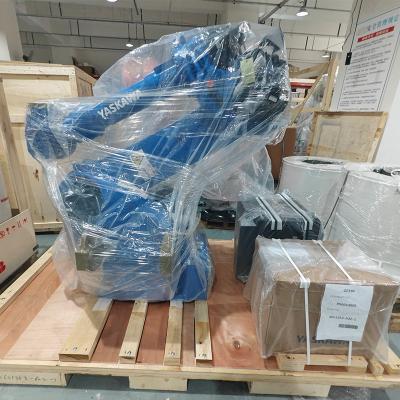 China Programming YASKAWA 6 Axis Industrial Robotic Arm Machine Tending Machine Automation Robot Workstation With Gripper for sale