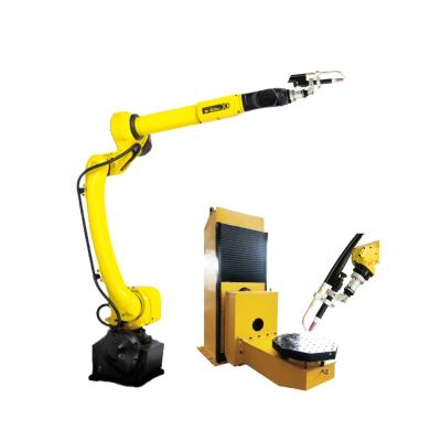 China 6 Axis Industrial Robotic Arm Fanuc M-10id/8L Reach 2m Arc Welding Robot CNGBS Welding Positioner Welding Torch for sale