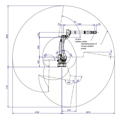 China Fanuc M-20iD/12L Material Removal Load Transfer 6 Axis Industrial Welding Robots  Arm CNGBS Rail Guide Sliding Rails for sale