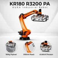 China KR180 R3200 PA Mechanical Robot Arm For KUKA Robot Palletizer 3195 Mm Maximum Reach for sale