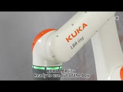 KUKA LBR Iisy Series Payload 15kg Automated Robotic Arm Machine Loading Unloading Collaborative Robots with Finger Gripper